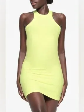 SKIMS | Dresses | Skims Soft Lounge High Crewneck Tank Mini Dress ...